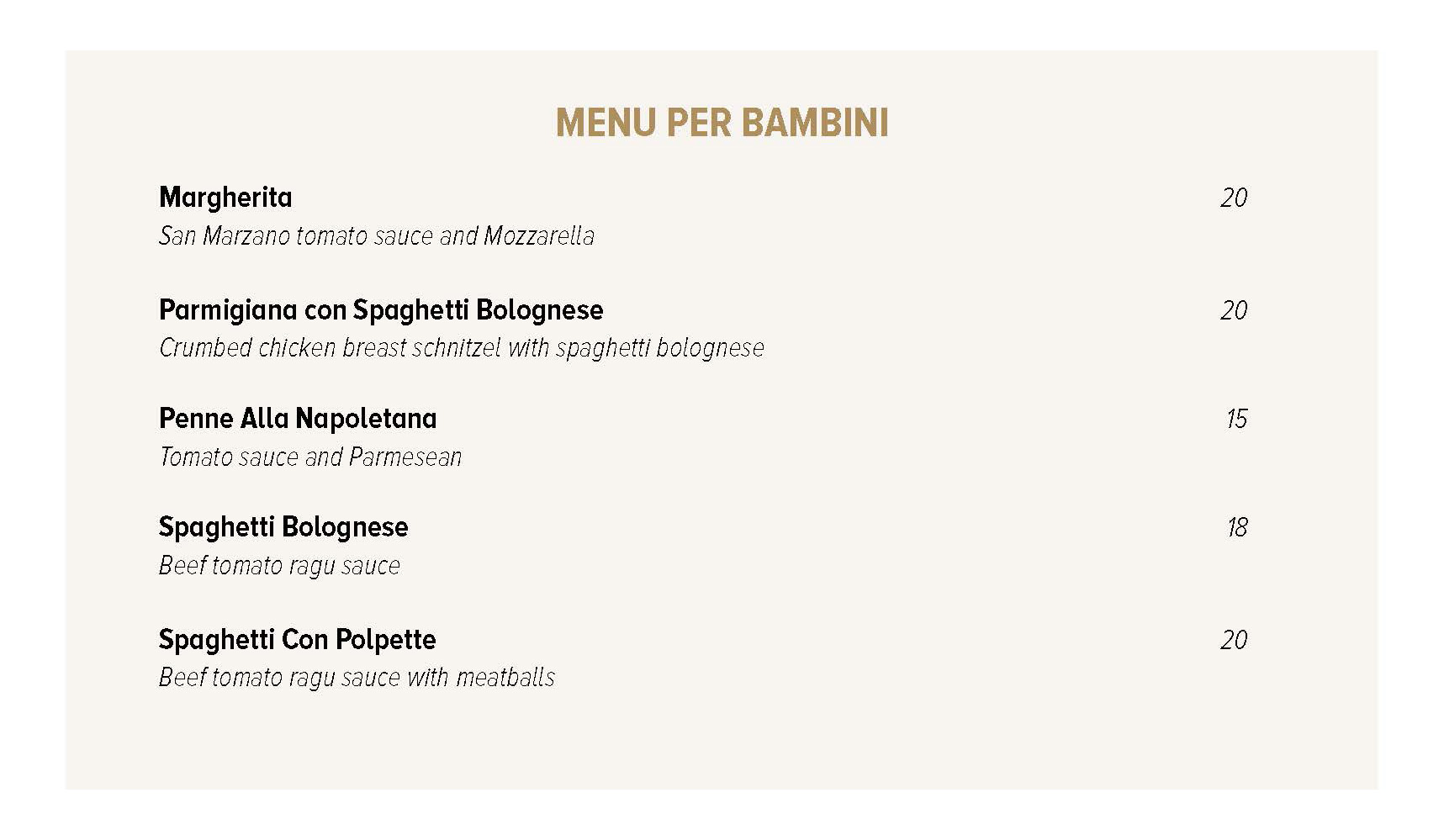 Ristorante Pizzeria Piano Bar: Roberto's on Bennett